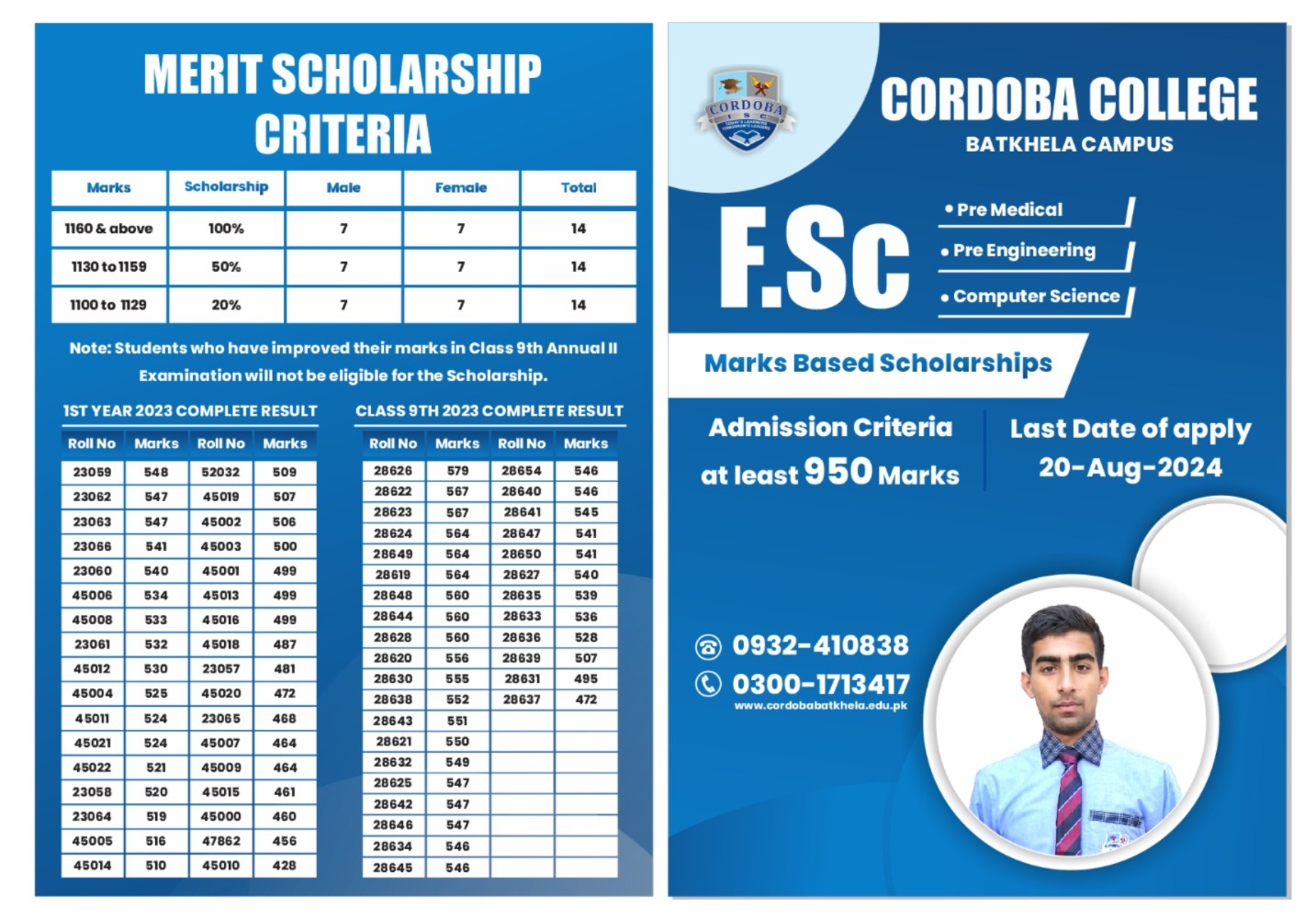 FSC admission are open – International School and College of Cordoba ...